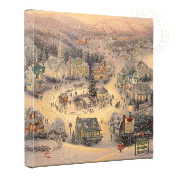St. Nicholas Circle - 14" x 14" Gallery Wrapped Canvas – Thomas Kinkade ...