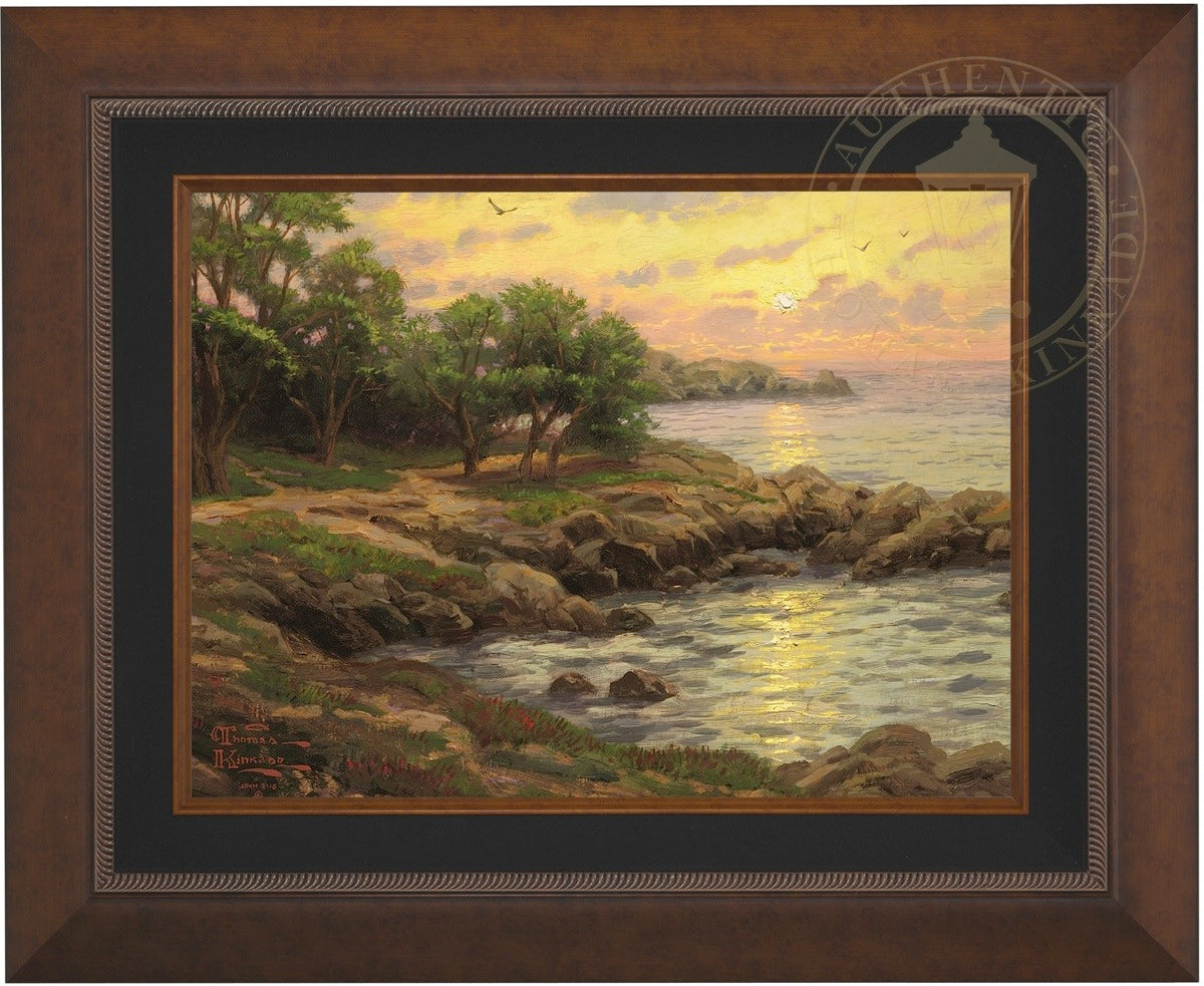 Sunset on Monterey Bay | Limited Edition Canvas Artwork – Thomas ...