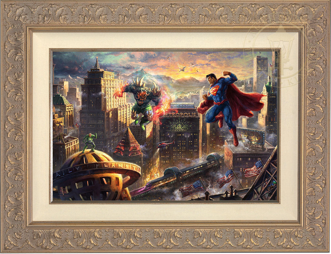 Superman™ - Man of Steel - Limited Edition Canvas – Thomas Kinkade Studios