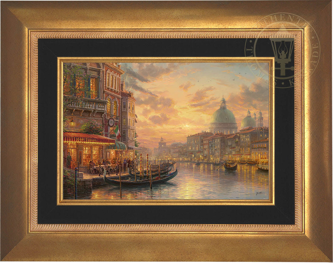 Venetian Café - Limited Edition Canvas – Thomas Kinkade Studios